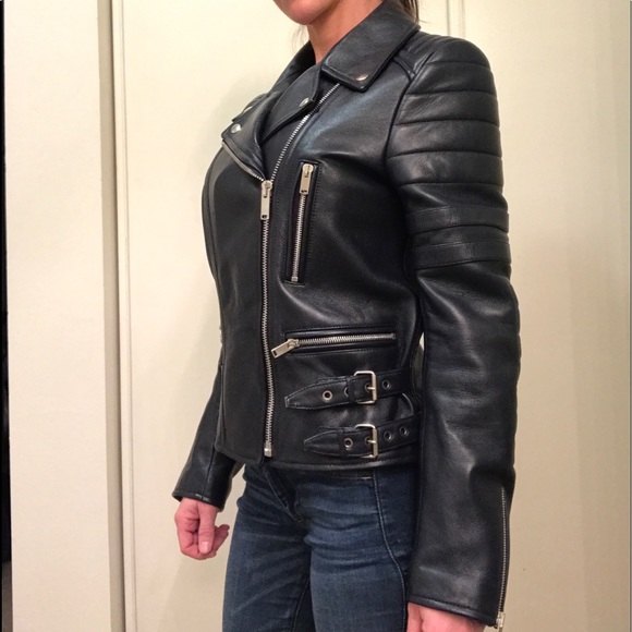 Celine | Jackets & Coats | Celine Leather Jacket | Poshmark